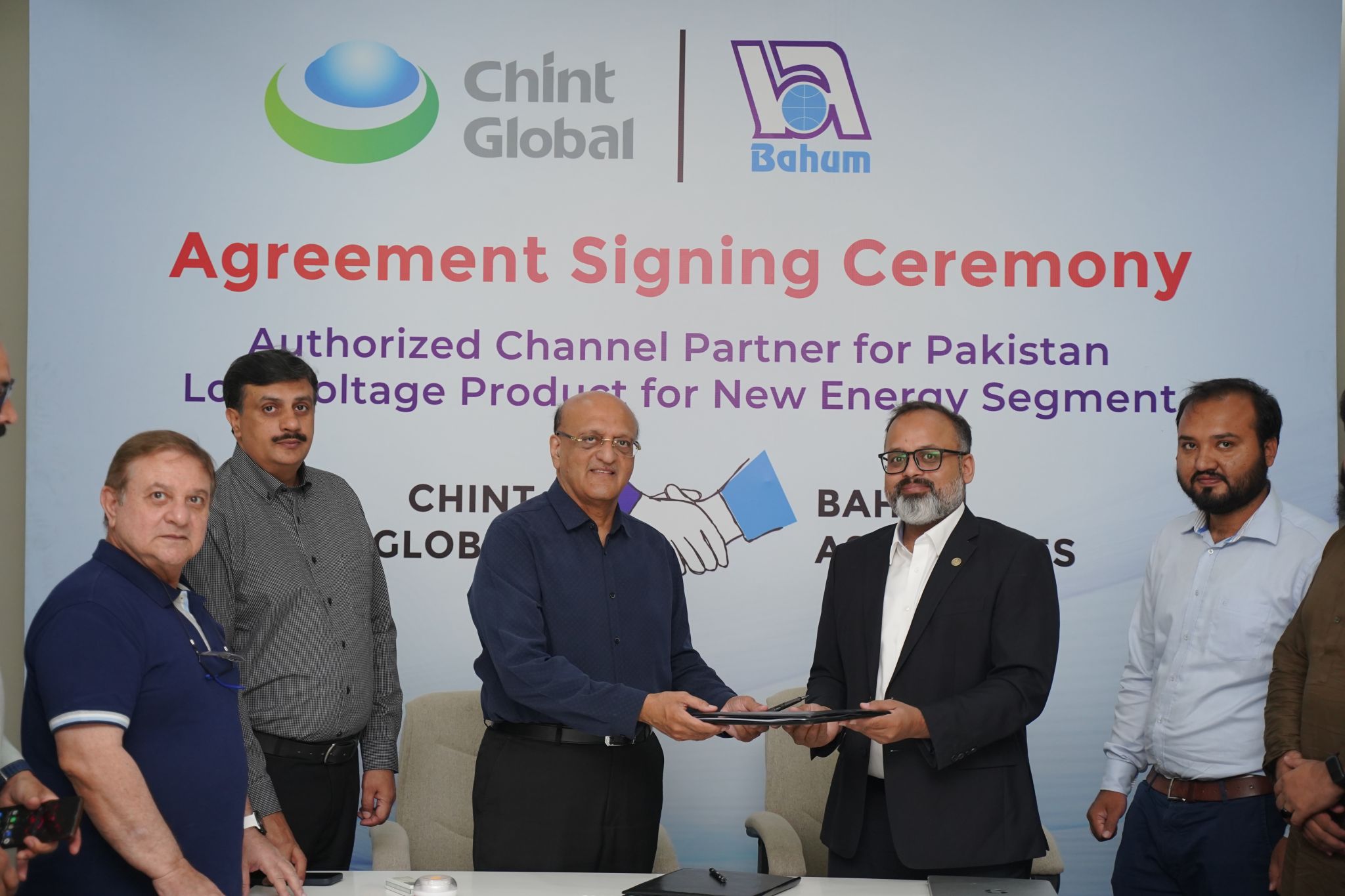 Strategic Partnership with Chint Global 2024 - Bahum